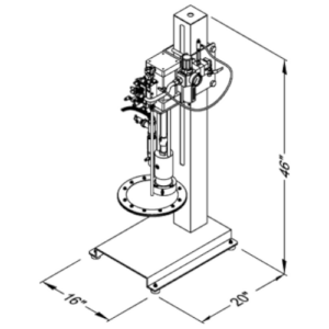 Single Post Ram - Michael Engineering